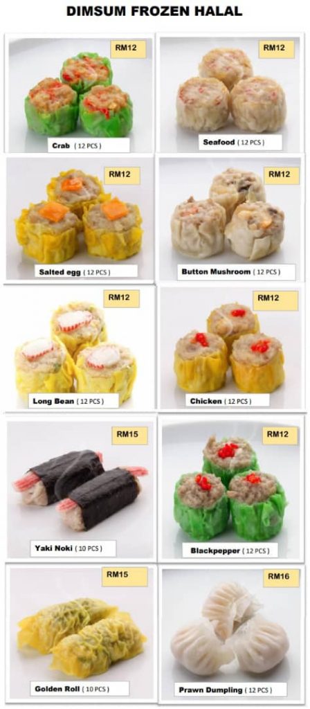 Dimsum Frozen Halal Sedap Kajang, Bangi, Semenyih | M Niaga