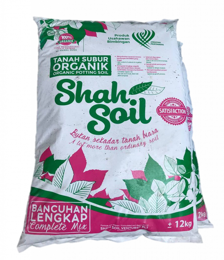 TANAH ORGANIK 5 IN 1 SHAH SOIL – Diformulasikan Untuk Semua Jenis ...