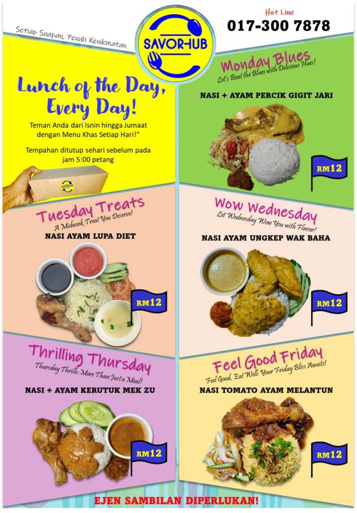 Lunch Pack | Nasi Bungkus Untuk Makan Tengahari Anda Kawasan Kajang ...