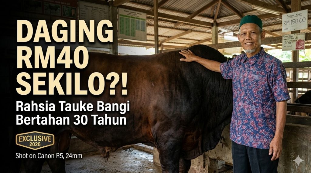 Harga Daging Cecah RM40 Sekilo, Penternak Lembu Bangi Kongsi Strategi ...